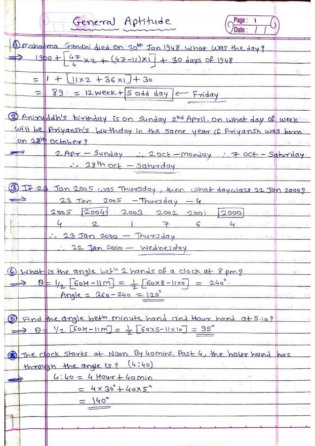 CSIR NET (General Aptitude) | PDF
