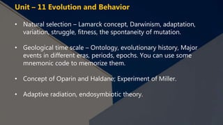 CSIR NET Life Science Important Topics | PPTX