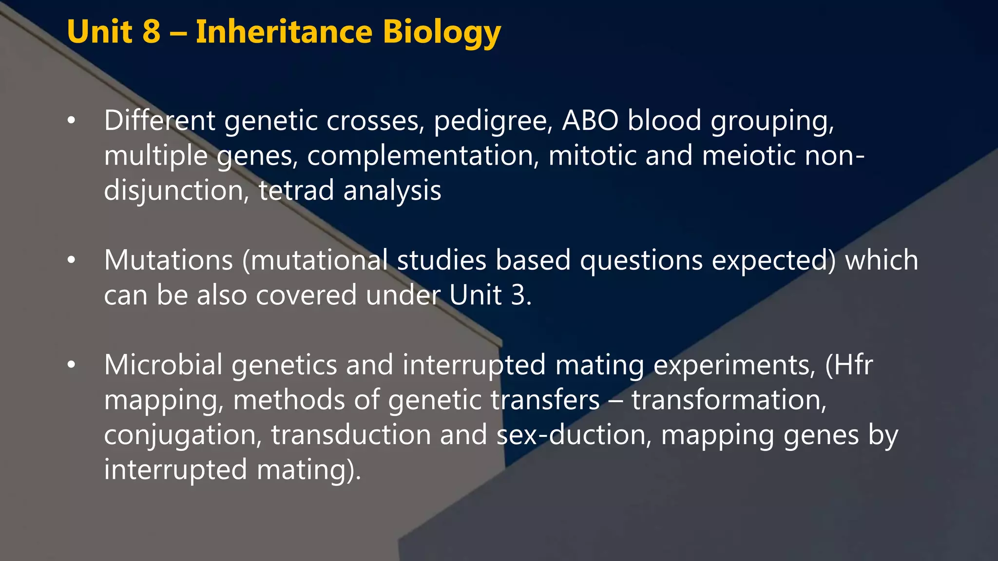 CSIR NET Life Science Important Topics | PPTX