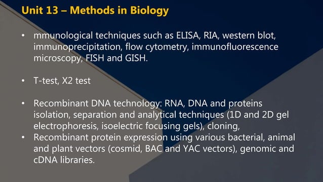 CSIR NET Life Science Important Topics | PPTX | Biological Sciences ...