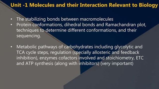 CSIR NET Life Science Important Topics | PPTX | Biological Sciences ...