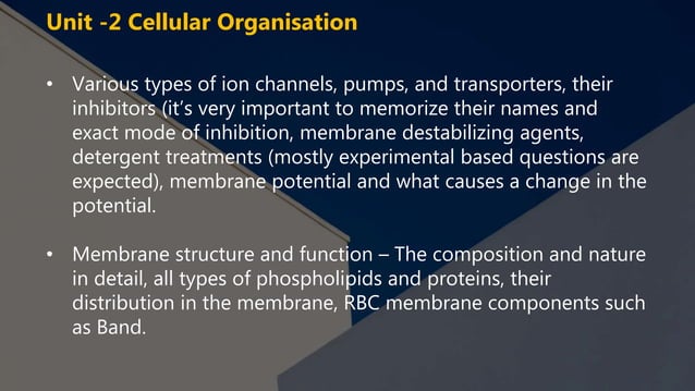 CSIR NET Life Science Important Topics | PPTX | Biological Sciences ...