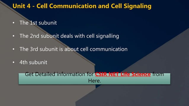 CSIR NET Life Science Important Topics | PPTX | Biological Sciences ...