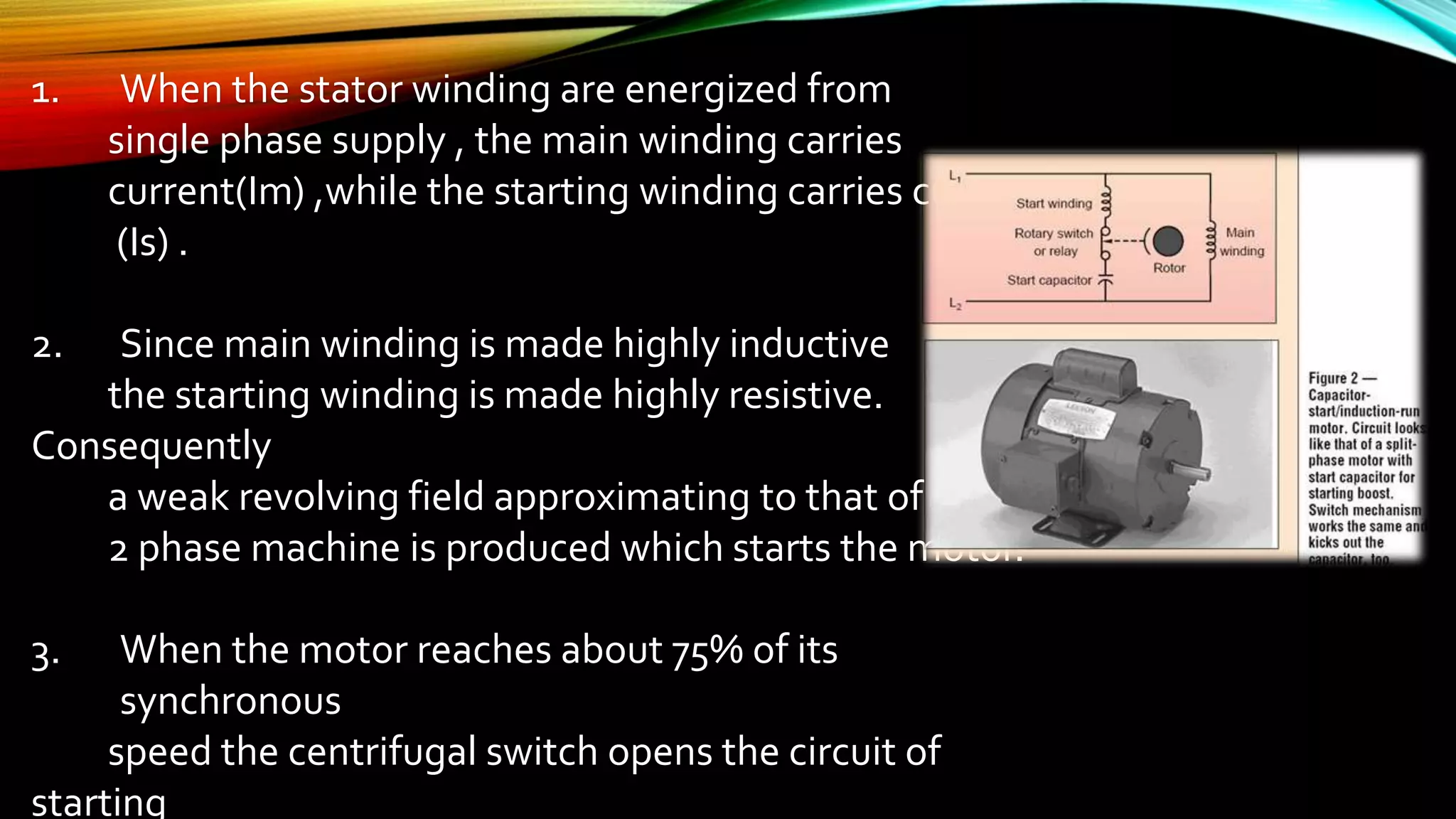 CAPACITIVE START INDUCTIVE RUN(CSIR) MOTOR PPT | PPTX