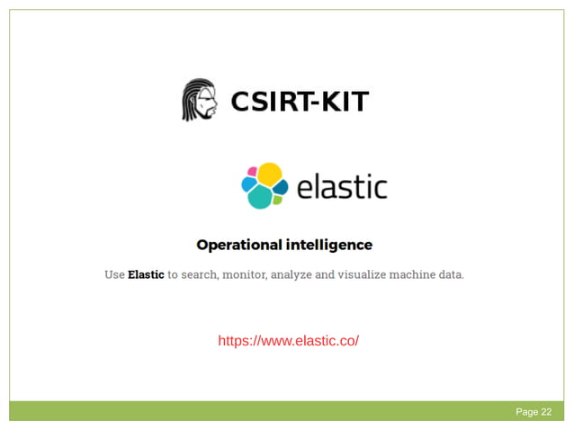 CSIRT-Kit: Your Security Response toolkit | PPT