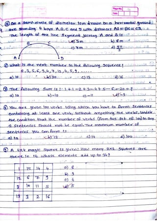 CSIR UGC NET General Aptitude (Solved Question Papers) | PDF
