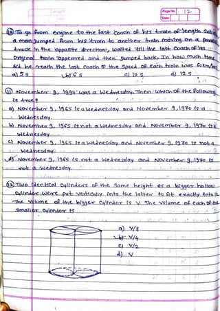 CSIR UGC NET General Aptitude (Solved Question Papers) | PDF