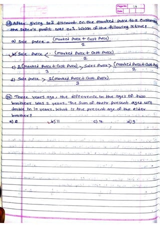 CSIR UGC NET General Aptitude (Solved Question Papers) | PDF