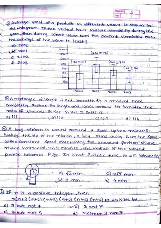 CSIR UGC NET General Aptitude (Solved Question Papers) | PDF