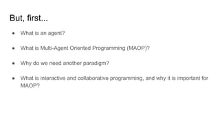 CS&IS meeting-jacamo-web for collaborative and interactive programming | PDF