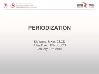 Periodization | PPTX