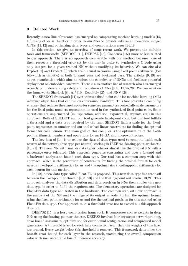 Fixed-Point Code Synthesis for Neural Networks | PDF