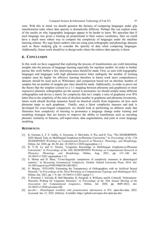 Learning to Pronounce as Measuring Cross Lingual Joint Orthography Phonology Complexity | PDF