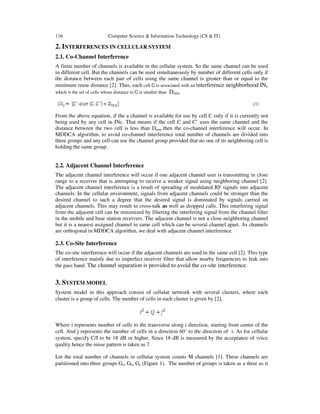 A DISTRIBUTED DYNAMIC CHANNEL ALLOCATION IN CELLULAR COMMUNICATION | PDF