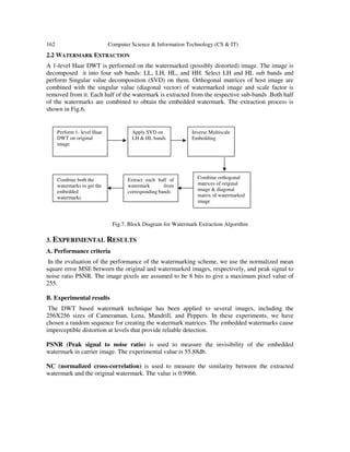 SVD Based Robust Digital Watermarking For Still Images Using Wavelet ...