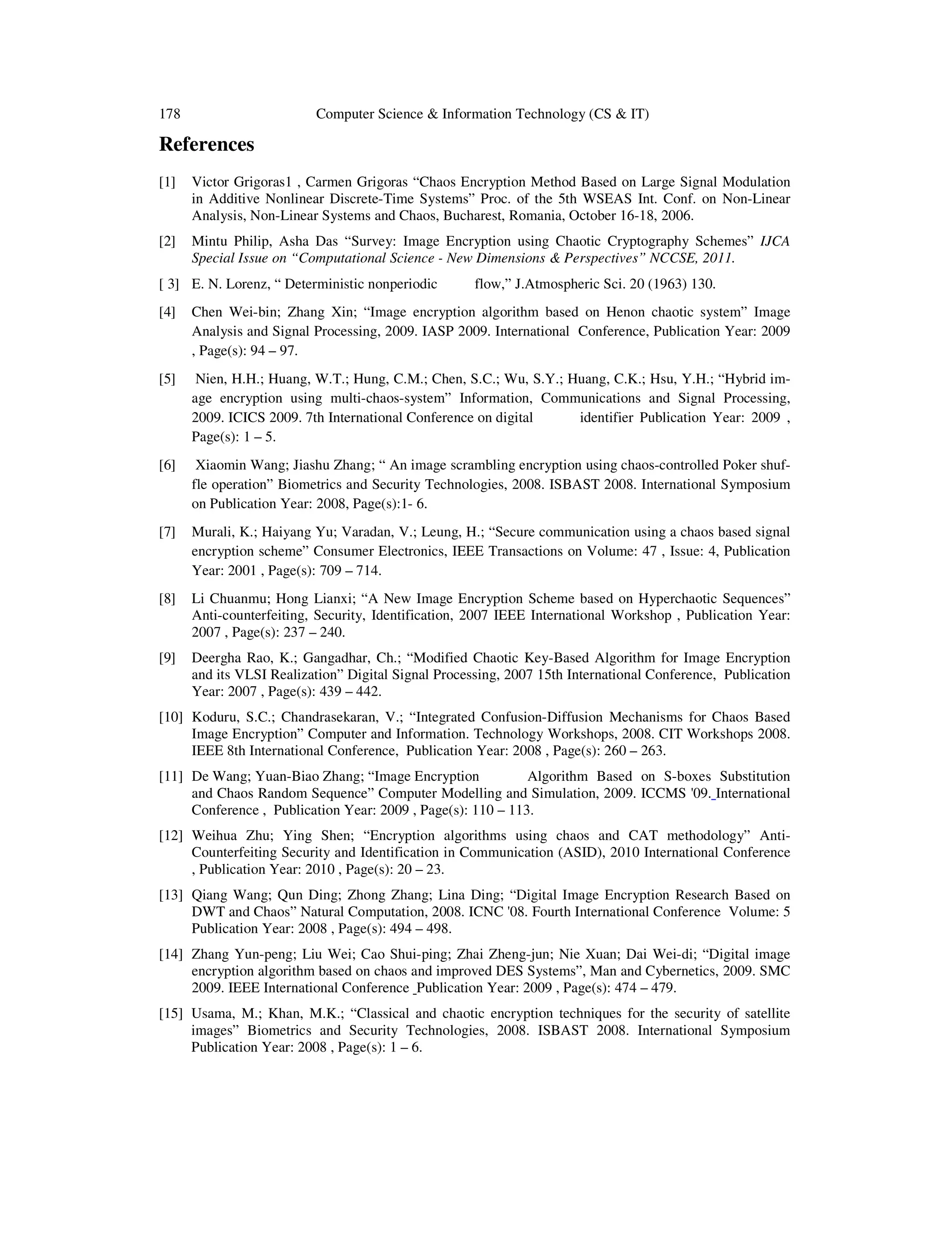 Chaos Image Encryption using Pixel shuffling | PDF