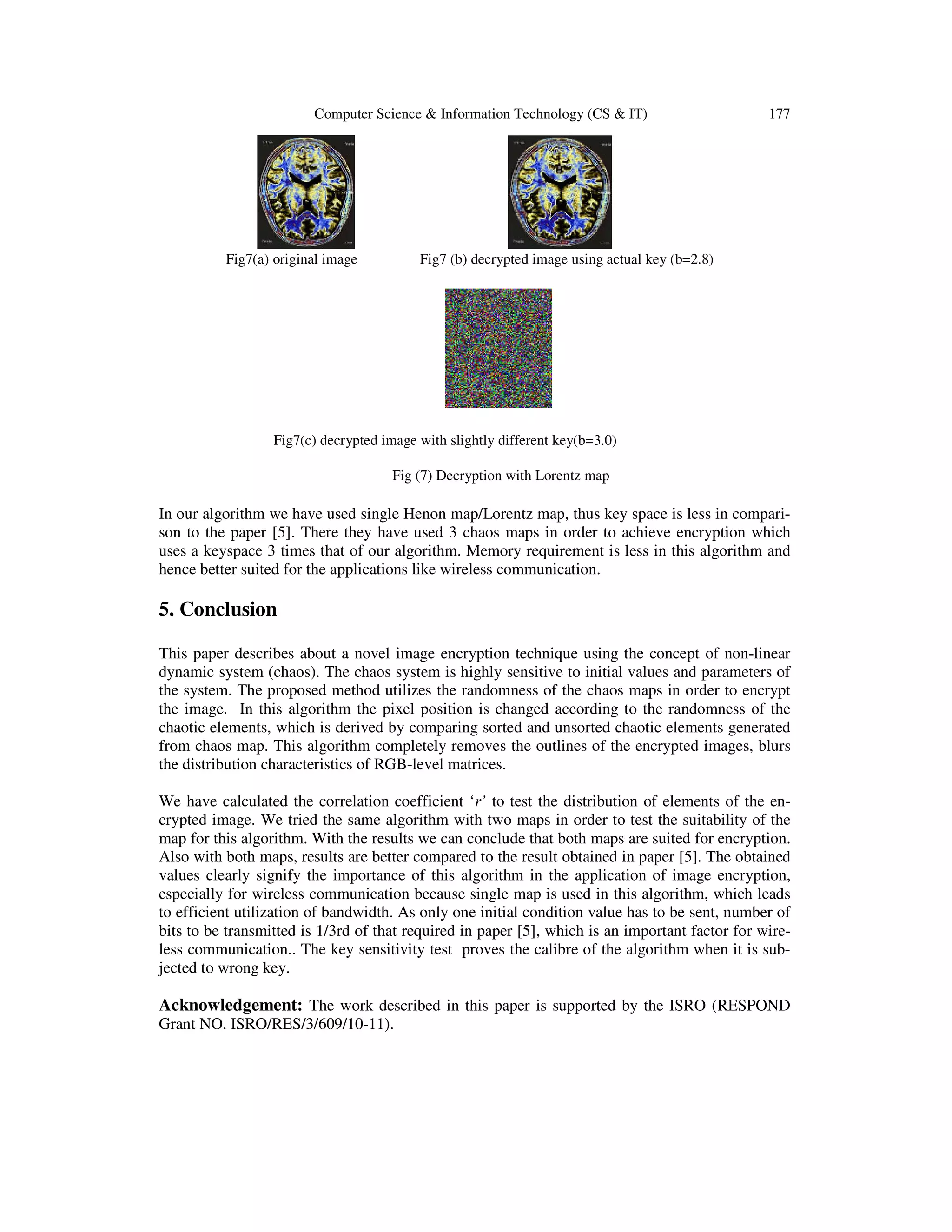 Chaos Image Encryption using Pixel shuffling | PDF