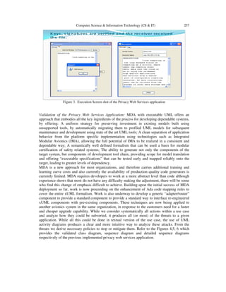 DEPENDABLE PRIVACY REQUIREMENTS BY AGILE MODELED LAYERED SECURITY ARCHITECTURES – WEB SERVICES ...