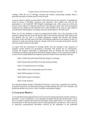 INTELLIGENT INFORMATION RETRIEVAL WITHIN DIGITAL LIBRARY USING DOMAIN ONTOLOGY | PDF