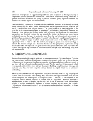 INTELLIGENT INFORMATION RETRIEVAL WITHIN DIGITAL LIBRARY USING DOMAIN ONTOLOGY | PDF