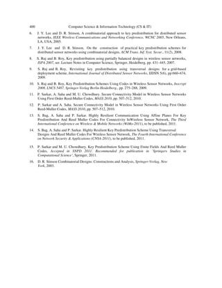 Full Communication in a Wireless Sensor Network by Merging Blocks of a Key Predistribution using ...