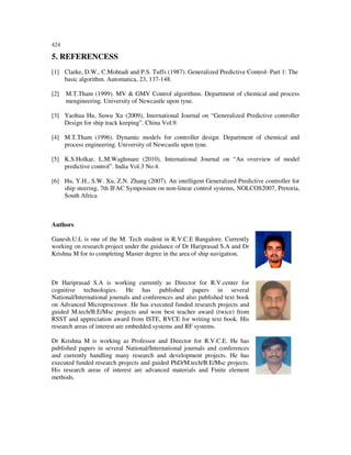 REVIEW ON MODELS FOR GENERALIZED PREDICTIVE CONTROLLER | PDF | Technology & Computing