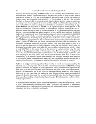 MOBILITY AWARE ROUTING PROTOCOL IN AD-HOC NETWORK | PDF