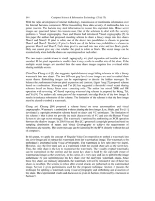 DWT-SVD BASED SECURED IMAGE WATERMARKING FOR COPYRIGHT PROTECTION USING ...