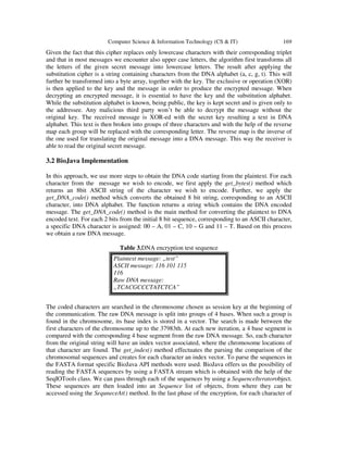 Innovative field of cryptography: DNA cryptography | PDF