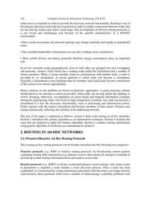 APPLICATION OF GENETIC ALGORITHM IN DESIGNING A SECURITY MODEL FOR MOBILE ADHOC NETWORK | PDF ...