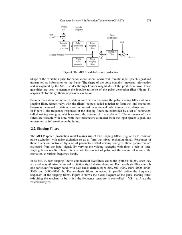 Symmetric Encryption Algorithm In Speech Coding For Defence Communications Pdf