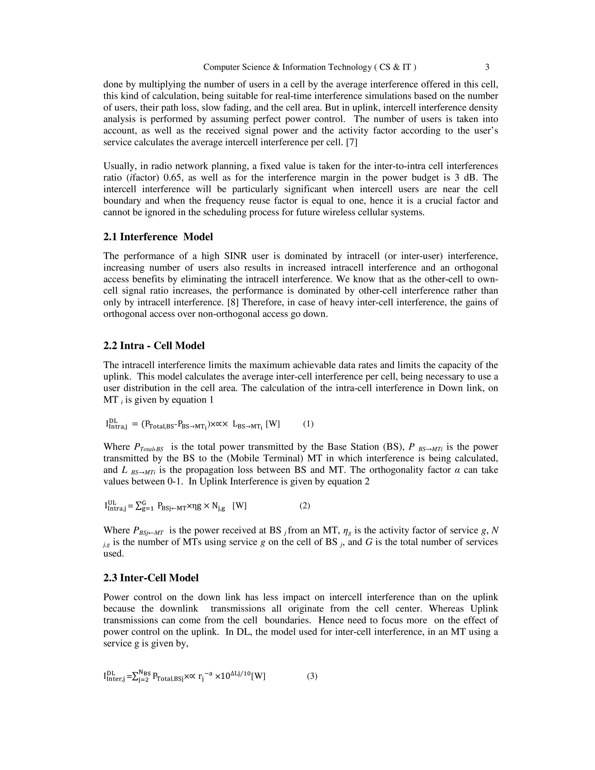 RESOURCE ALLOCATION TECHNIQUE USING LOAD MATRIX METHOD IN WIRELESS CELLULAR SYSTEMS | PDF