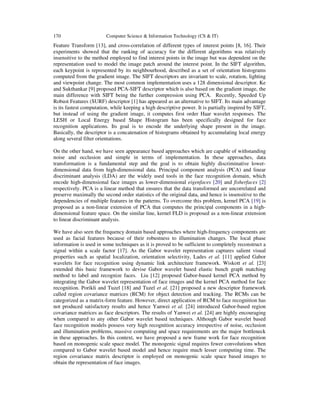 MONOGENIC SCALE SPACE BASED REGION COVARIANCE MATRIX DESCRIPTOR FOR FACE RECOGNITION | PDF