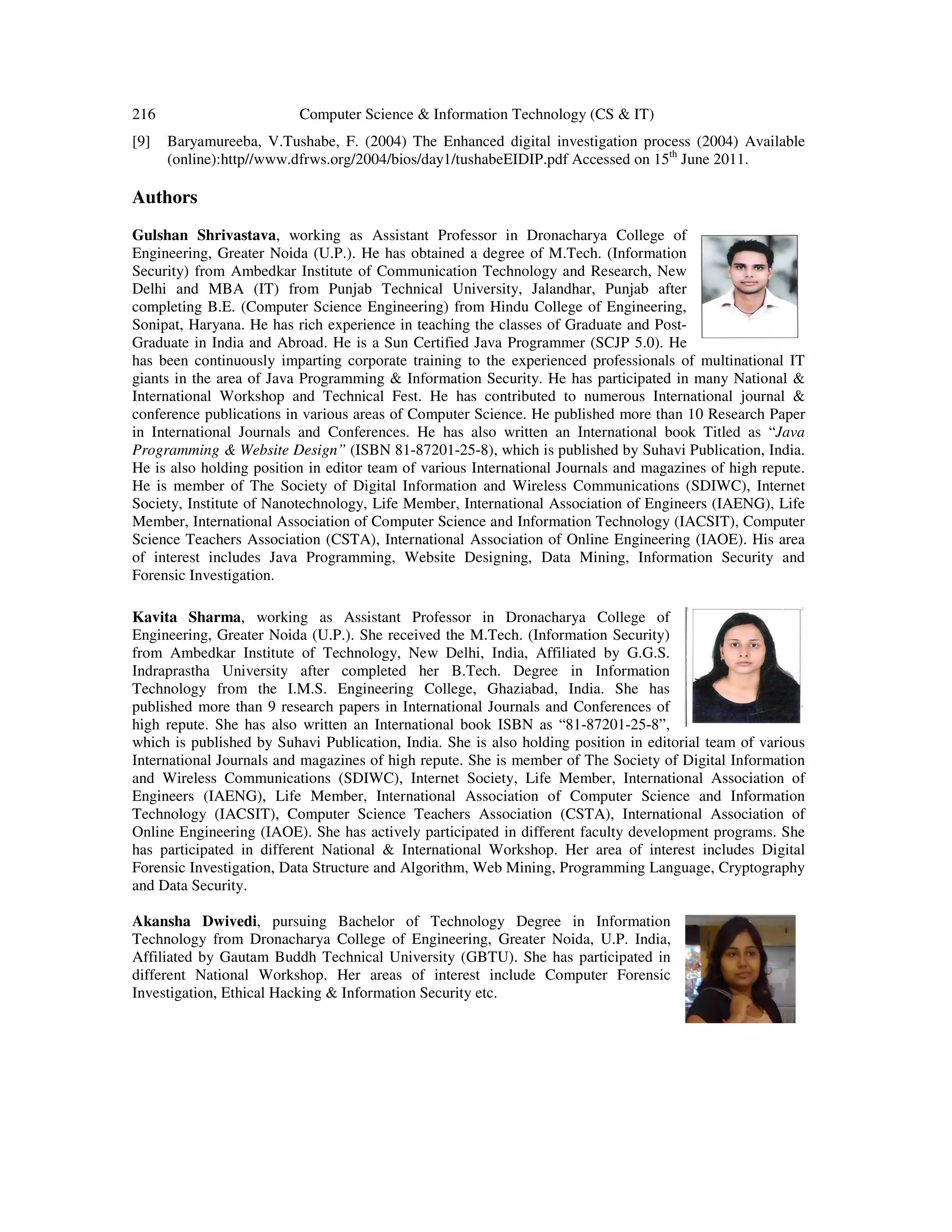 FORENSIC COMPUTING MODELS: TECHNICAL OVERVIEW | PDF | Databases | Computer Software and Applications