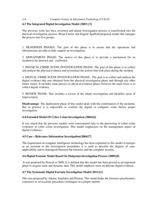 FORENSIC COMPUTING MODELS: TECHNICAL OVERVIEW | PDF | Databases | Computer Software and Applications