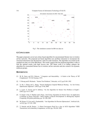A NOVEL ANT COLONY ALGORITHM FOR MULTICAST ROUTING IN WIRELESS AD HOC NETWORKS | PDF ...