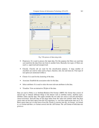 Analysis of Bayes, Neural Network and Tree Classifier of Classification Technique in Data Mining ...
