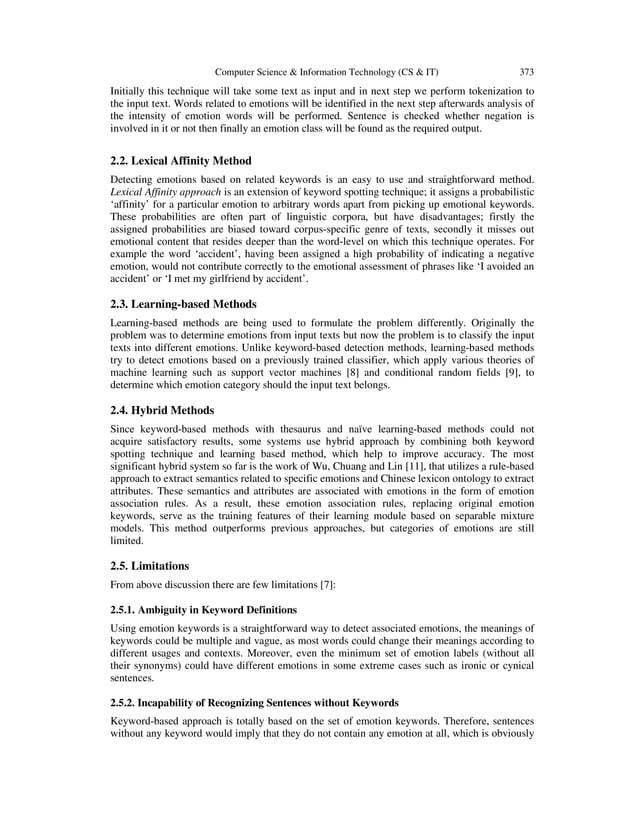 EMOTION DETECTION FROM TEXT | PDF | Technology & Computing