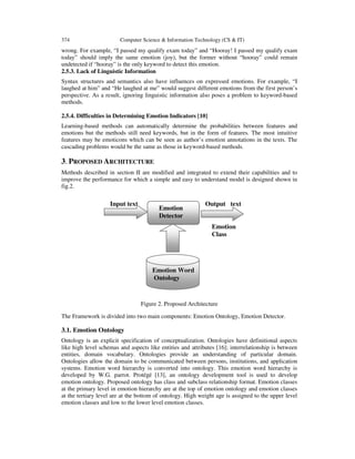 EMOTION DETECTION FROM TEXT | PDF