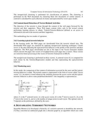 Exploring the Current Trends and Future Prospects in Terrorist Network Mining | PDF