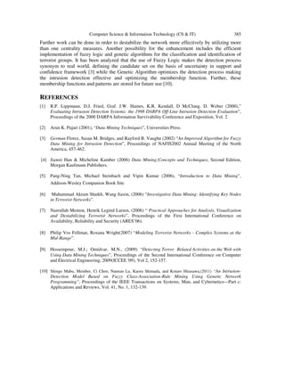 Exploring the Current Trends and Future Prospects in Terrorist Network Mining | PDF