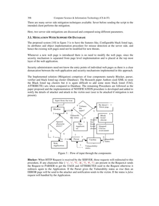 Analysis of XSS attack Mitigation techniques based on Platforms and Browsers | PDF