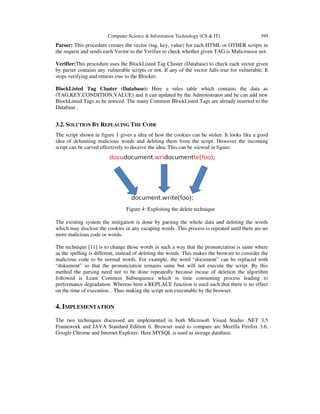Analysis of XSS attack Mitigation techniques based on Platforms and Browsers | PDF