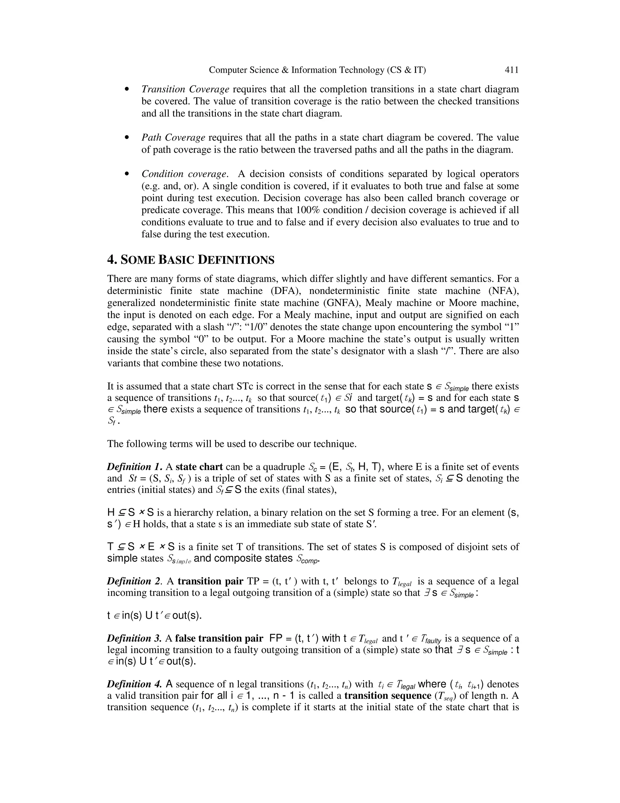 Generation And Optimization Of Test Cases For Object Oriented Software