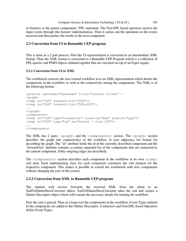 Glutter – A Visual Programming Environment for Complex Event Processing | PDF | Databases ...