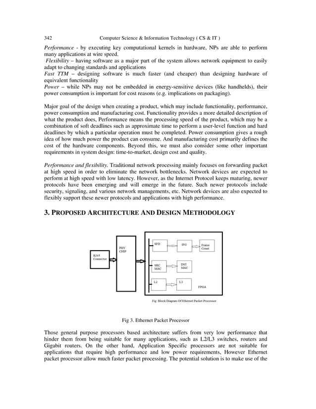 ETHERNET PACKET PROCESSOR FOR SOC APPLICATION | PDF