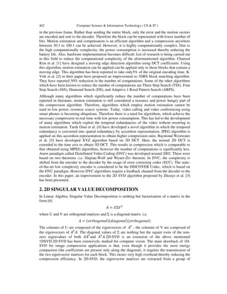 NEW IMPROVED 2D SVD BASED ALGORITHM FOR VIDEO CODING | PDF