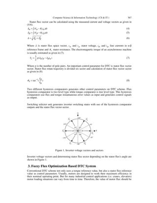 STATOR FLUX OPTIMIZATION ON DIRECT TORQUE CONTROL WITH FUZZY LOGIC | PDF | Radio Control ...