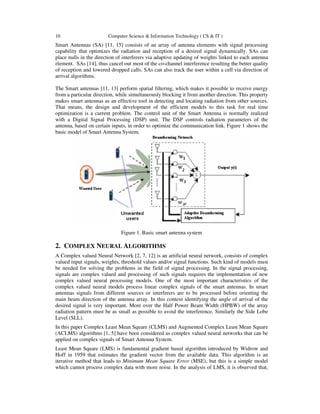 A Performance Analysis of CLMS and Augmented CLMS Algorithms for Smart Antennas | PDF