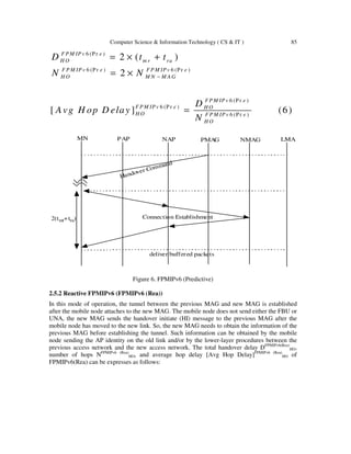 MIPV6 PROTOCOLS: A SURVEY AND COMPARATIVE ANALYSIS | PDF